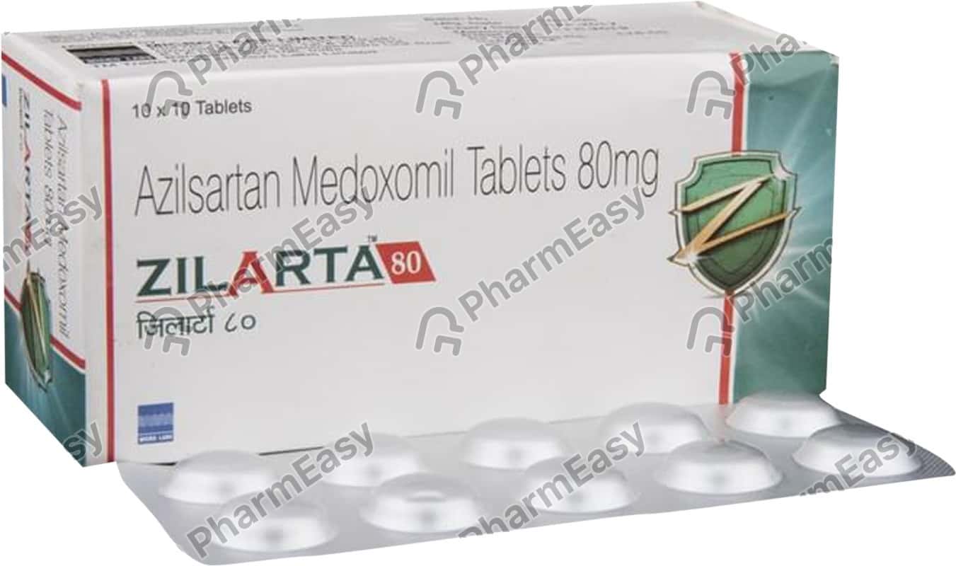 Zilarta 80 MG Tablet (10): Uses, Side Effects, Price & Dosage | PharmEasy