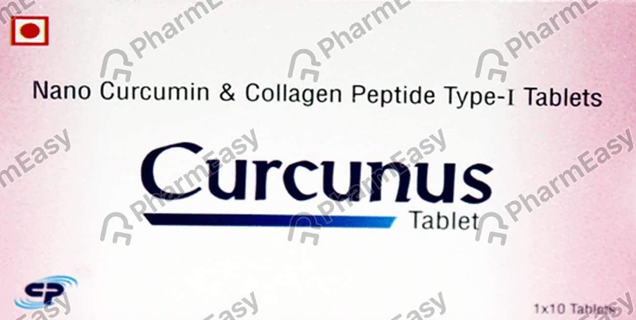 Buy Curcunus Tablet (10) Online & Save Up to 24% at PharmEasy