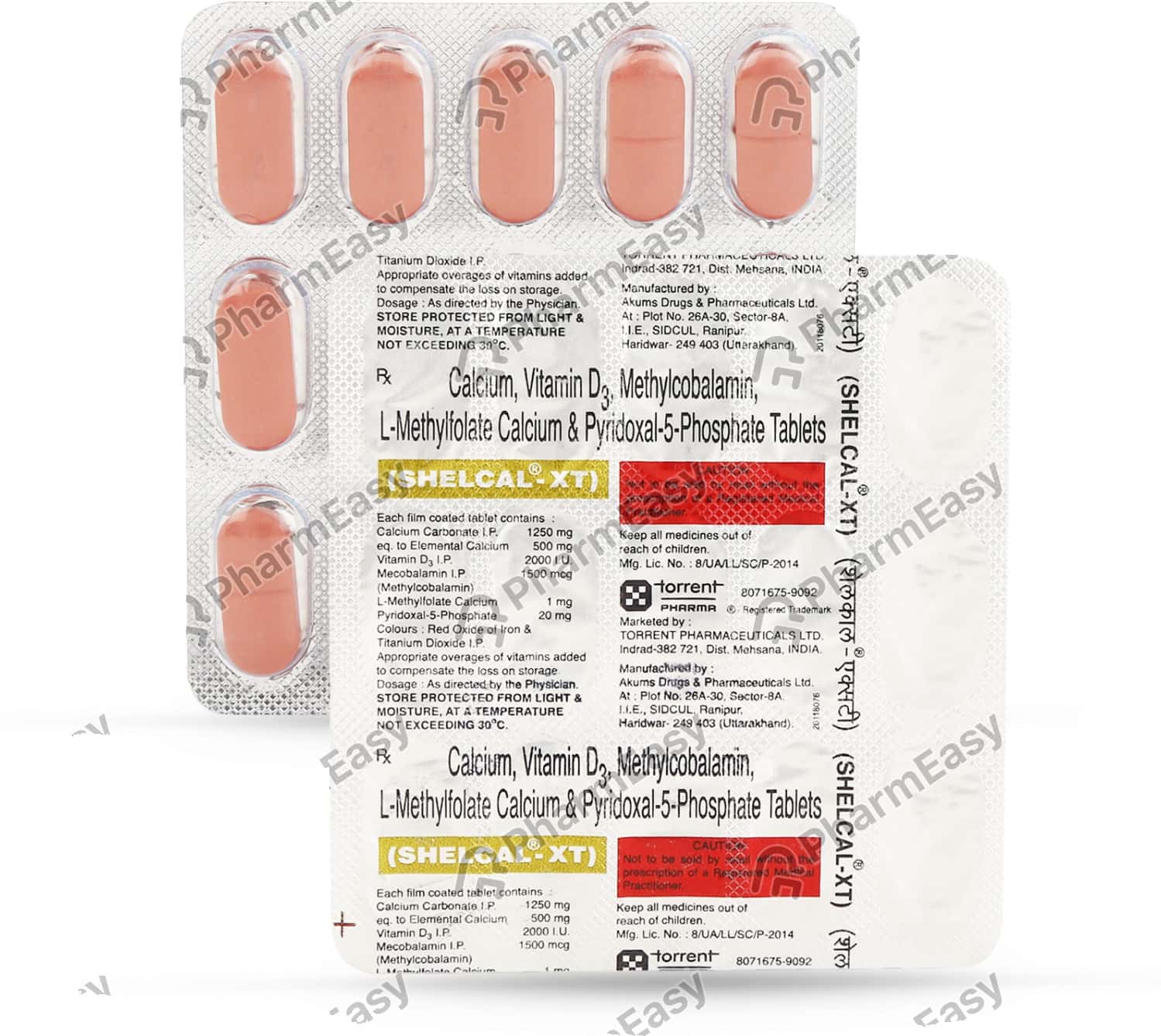 Shelcal Xt Strip Of 15 Tablets: Uses, Side Effects, Price & Dosage ...