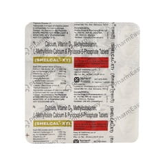 Shelcal Xt Strip Of 15 Tablets - Uses, Side Effects, Dosage ...