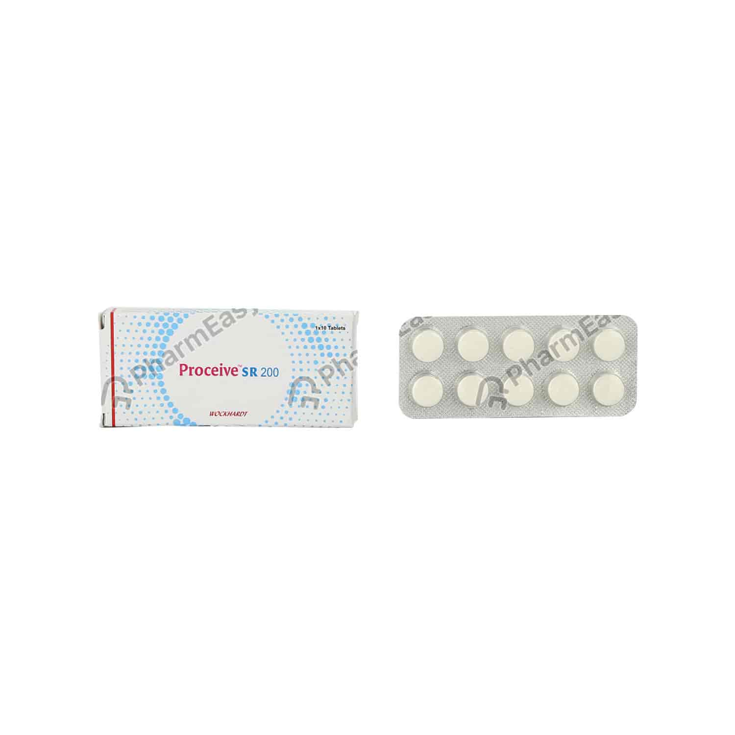 Proceive Sr 200mg Tab 10'S - Uses, Side Effects, Dosage, Composition ...