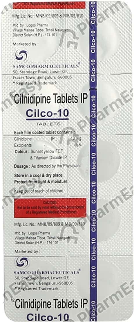 Cilco 10 MG Tablet (10): Uses, Side Effects, Price & Dosage | PharmEasy