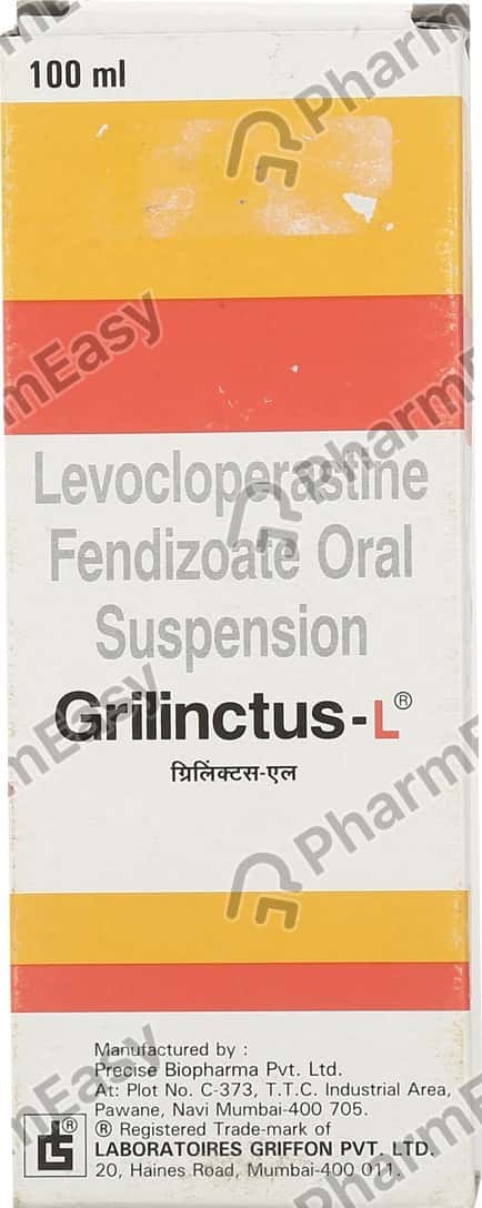 Grilinctus-L Oral Suspension: Uses, Side-effects, Price, Dosage & More ...