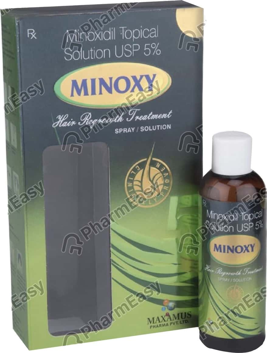 Minoxy 5 %W/V Skin Solution (60): Uses, Side Effects, Price & Dosage ...