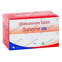 Buy Quinzyme 200 MG Tablet (10) Online at Flat 18% OFF* | PharmEasy