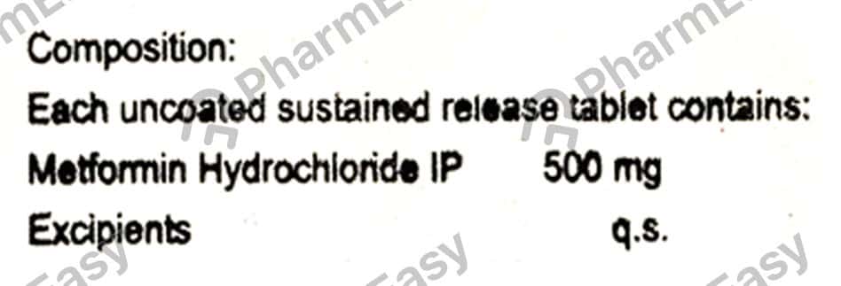 Hmet 500 MG Tablet (10): Uses, Side Effects, Price & Dosage | PharmEasy