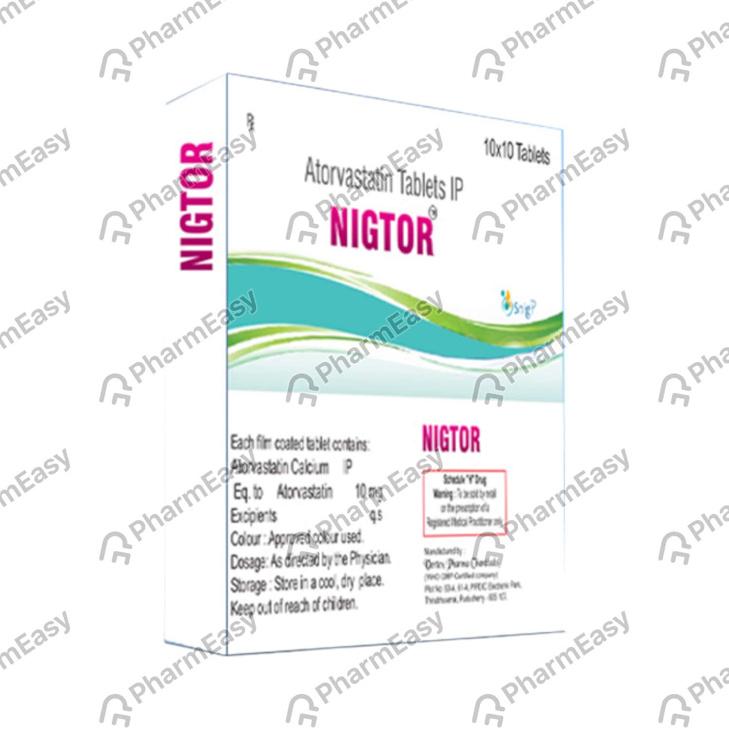 Nigtor 10 MG Tablet (10): Uses, Side Effects, Price & Dosage | PharmEasy
