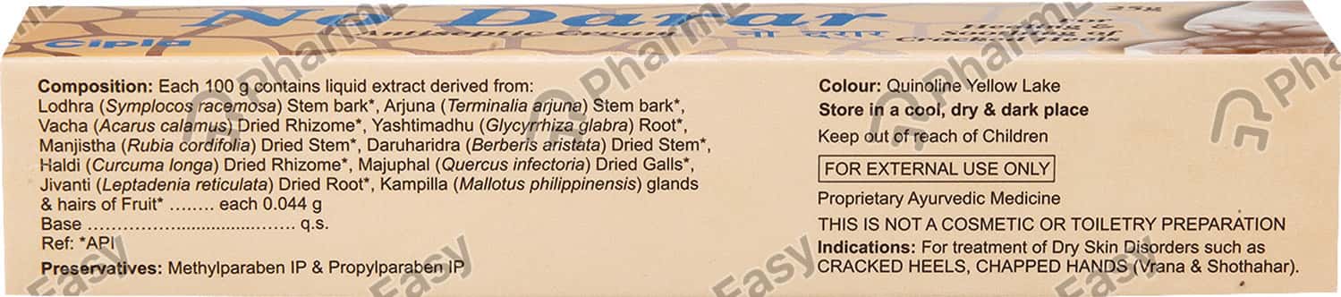 Buy NO DARAR CREAM 25GM Online & Get Upto 60% OFF at PharmEasy