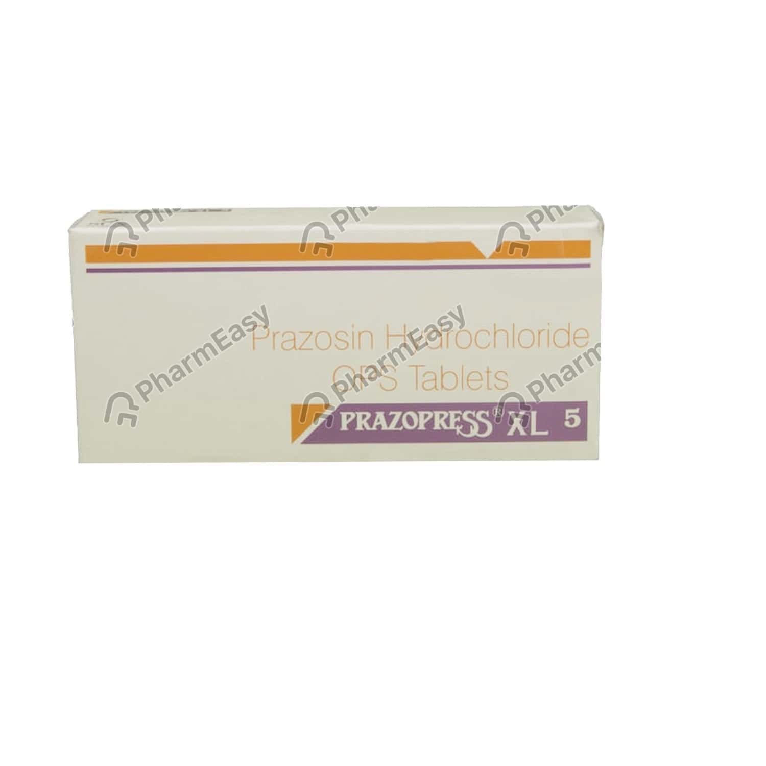Buy Prazopress Xl 5 MG Tablet (30) Online at Flat 18% OFF* | PharmEasy