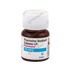 Thyronorm 75 MCG Tablet (120) - Uses, Side Effects, Dosage, Composition ...