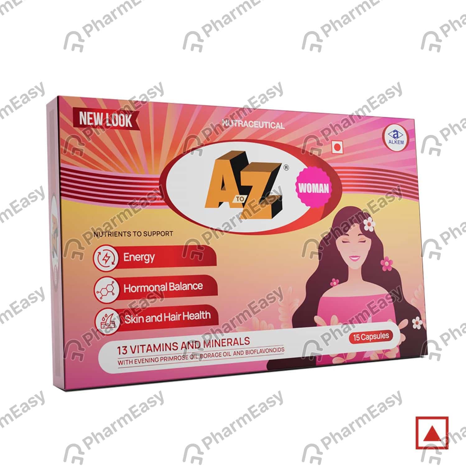 Buy A To Z Woman Strip Of 15 Capsules Online & Save Up to 24% at PharmEasy