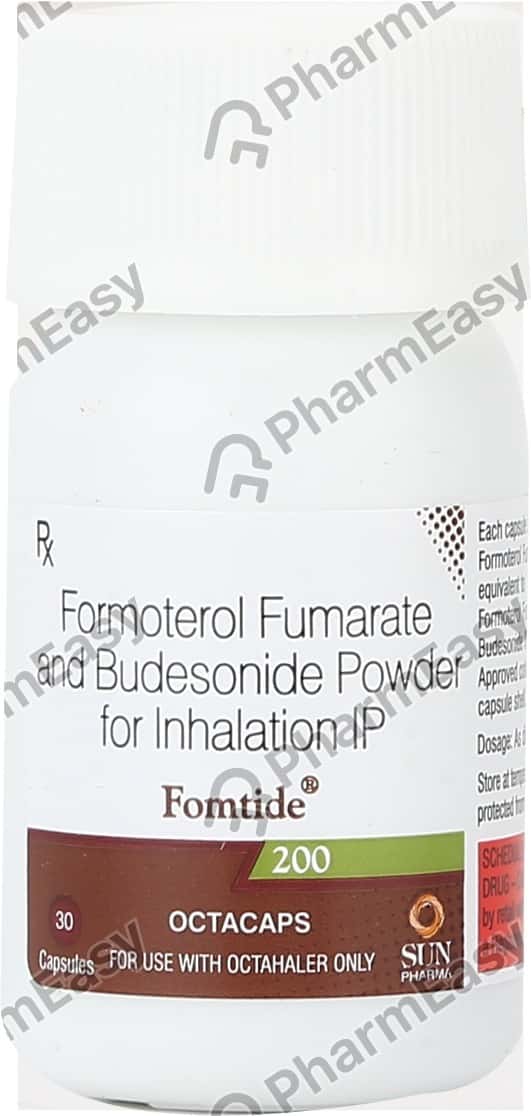 Fomtide 200 Octacap 30'S: Uses, Side Effects, Price & Dosage | PharmEasy