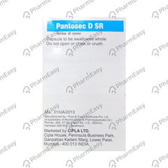 Pantosec Dsr Strip Of 15 Capsules: Uses, Side Effects, Price & Dosage ...