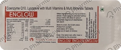 Buy Englow Tablet (10) Online at Flat 15% OFF | PharmEasy