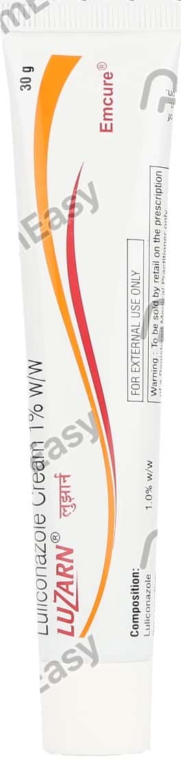 Luzarn 1 % Cream (30): Uses, Side Effects, Price, Dosage & Composition ...