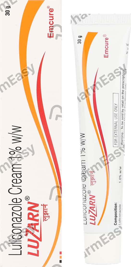 Luzarn 1 % Cream (30): Uses, Side Effects, Price & Dosage | PharmEasy