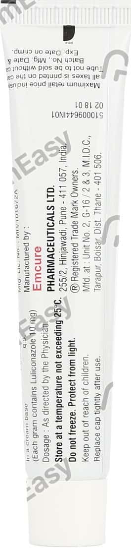 Luzarn 1 % Cream (30): Uses, Side Effects, Price, Dosage & Composition ...