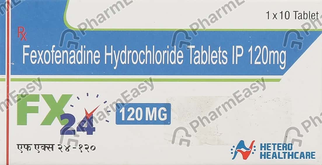 Fx 24 120 MG Tablet (10): Uses, Side Effects, Price & Dosage | PharmEasy