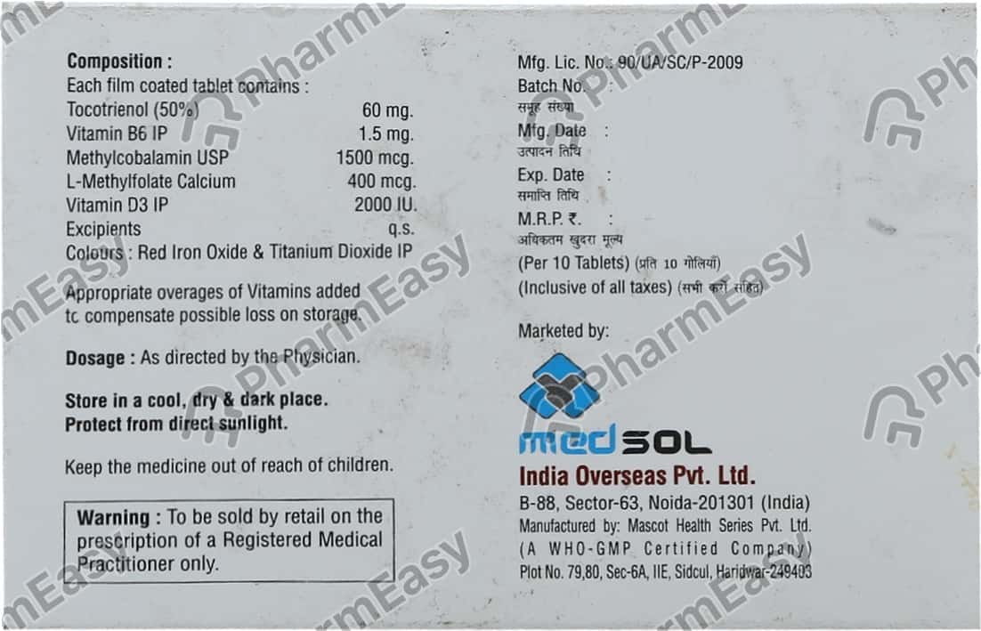 Buy Eios Strip Of 10 Tablets Online at Flat 15% OFF | PharmEasy