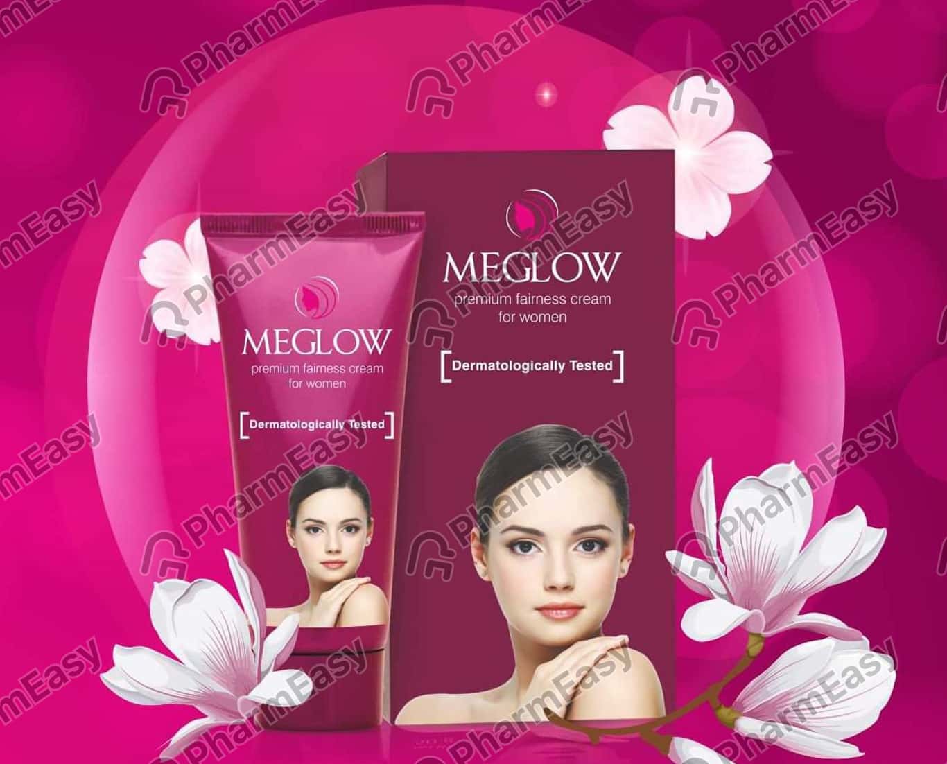 Buy MEGLOW WOMAN CREAM 50GM Online & Get Upto 60% OFF at PharmEasy
