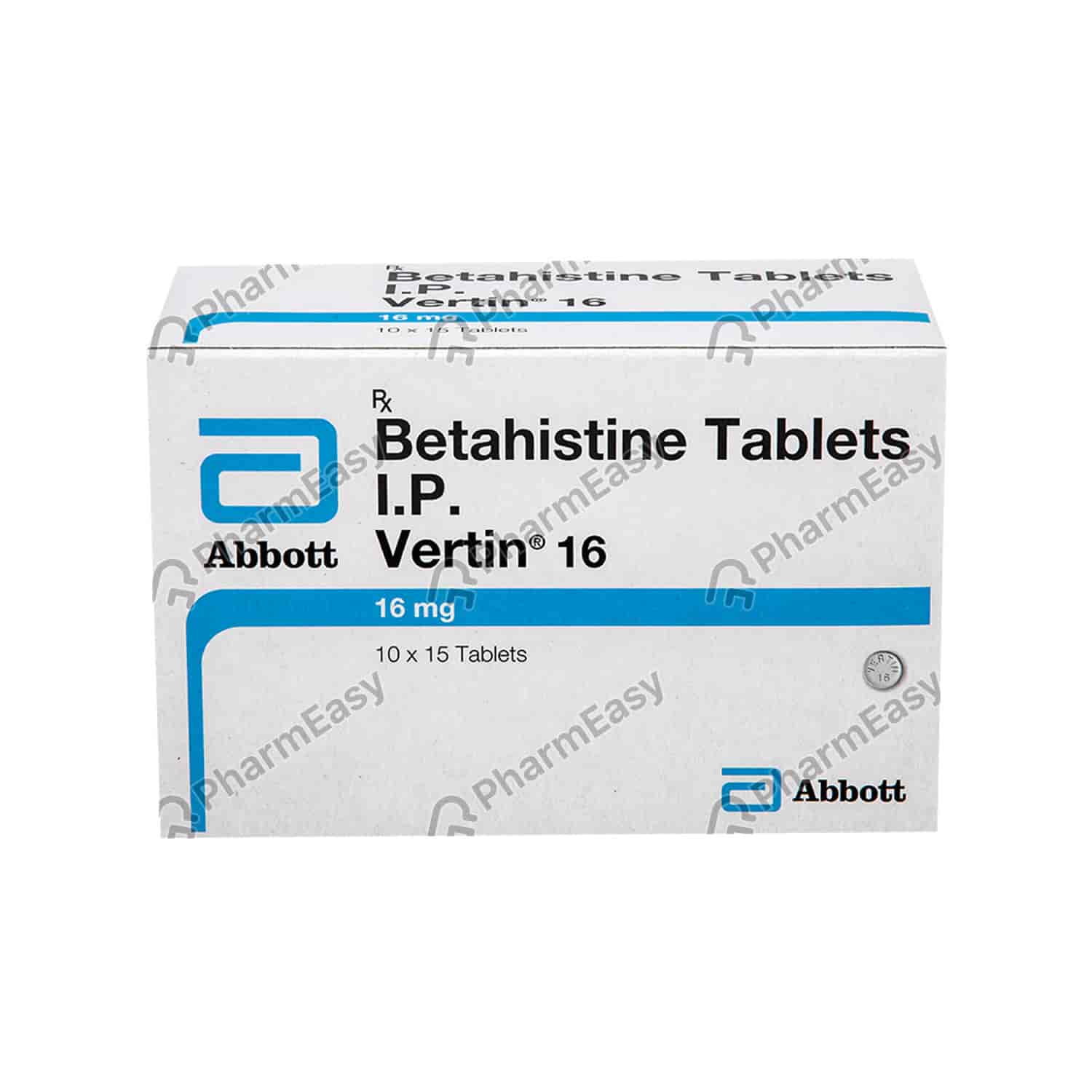 Buy Vertin 16 Strip Of 15 Tablets Online at Flat 18% OFF* | PharmEasy