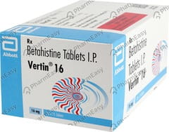 Vertin 16 MG Tablet (15): Uses, Side Effects, Price & Dosage | PharmEasy