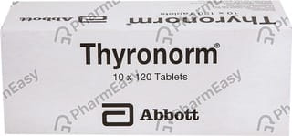 Thyronorm 100 MCG Tablet (120): Uses, Side Effects, Price, Dosage ...
