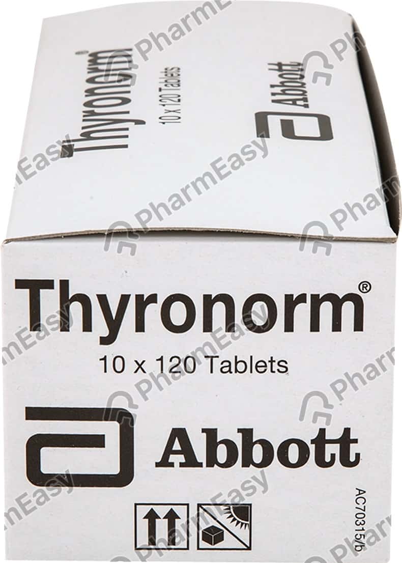 Thyronorm 100 MCG Tablet (120): Uses, Side Effects, Price, Dosage ...