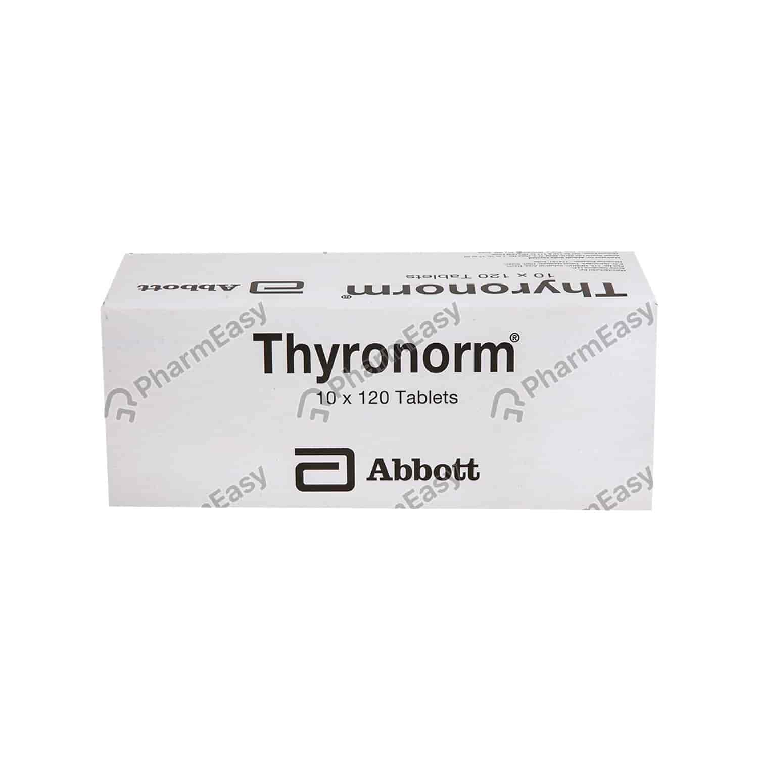 Buy Thyronorm 100mcg 120'S Online at Flat 18% OFF* | PharmEasy