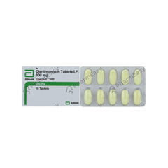 Claribid 500 MG Tablet (10) - Uses, Side Effects, Dosage, Composition ...