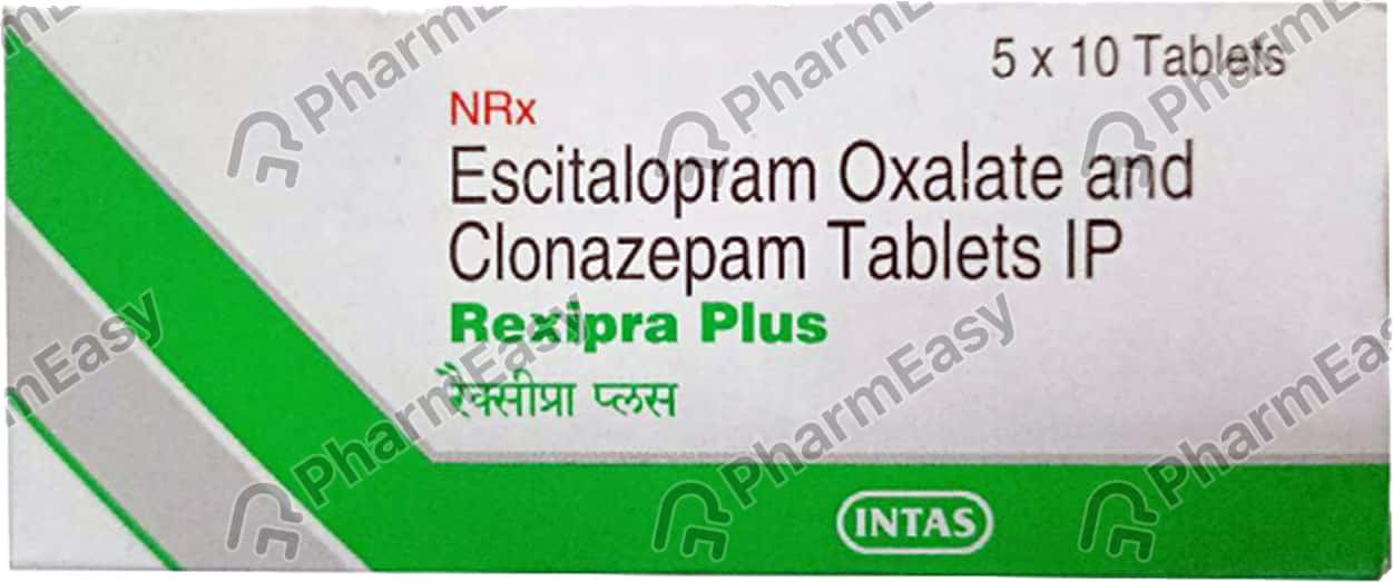 Rexipra Plus Strip Of 10 Tablets: Uses, Side Effects, Price & Dosage ...
