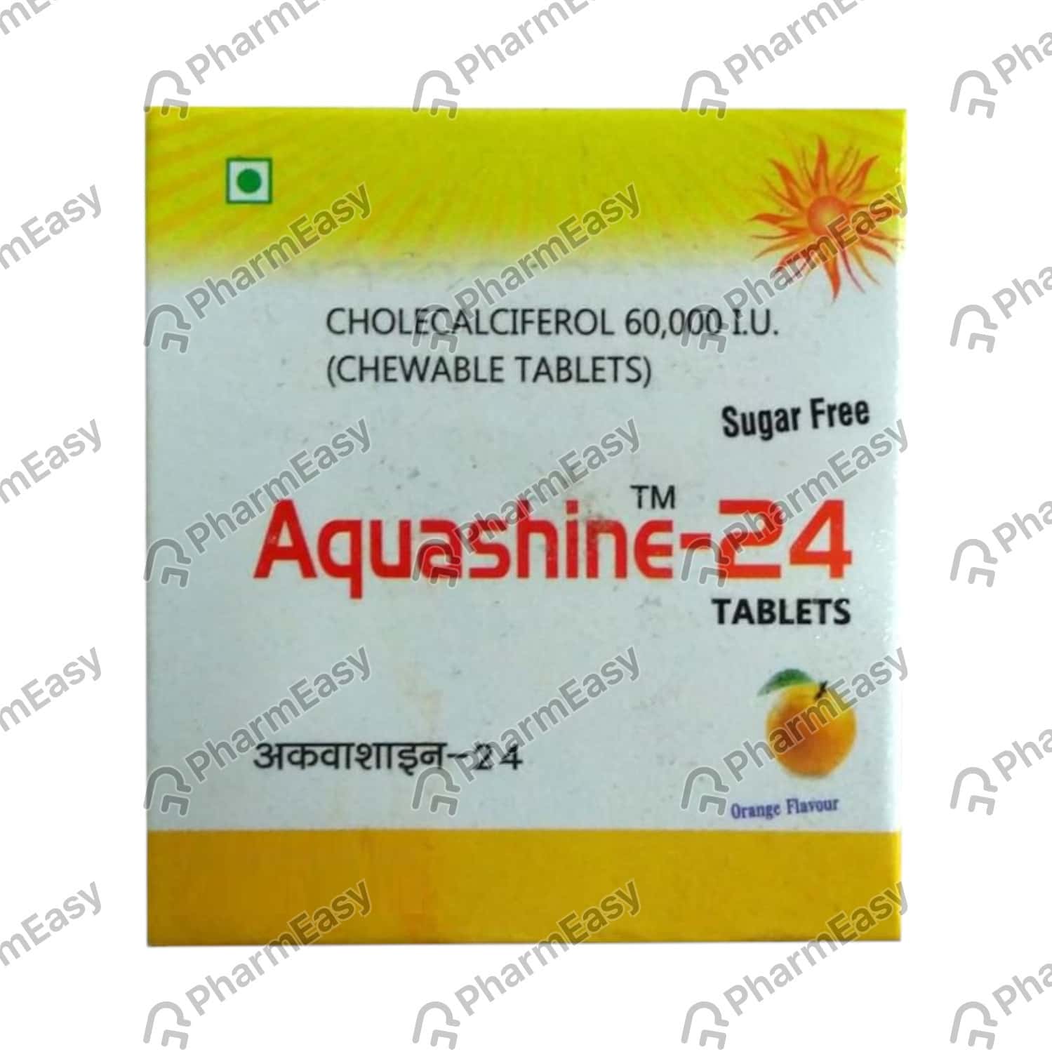 Aquashine 60000 IU Chewable Tablet (4): Uses, Side Effects, Price ...