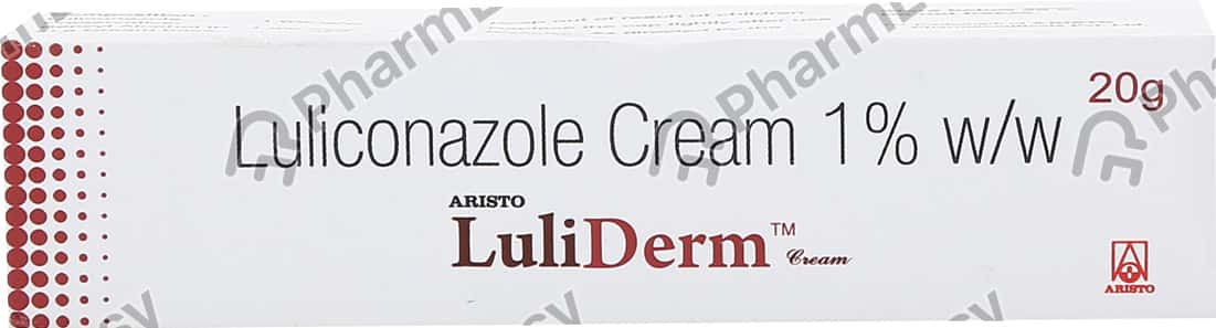 Luliderm 1 % Cream (20): Uses, Side Effects, Price & Dosage | PharmEasy