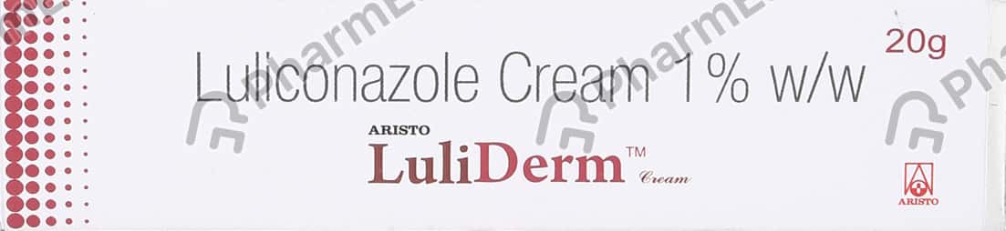 Luliderm 1 % Cream (20): Uses, Side Effects, Price & Dosage | PharmEasy