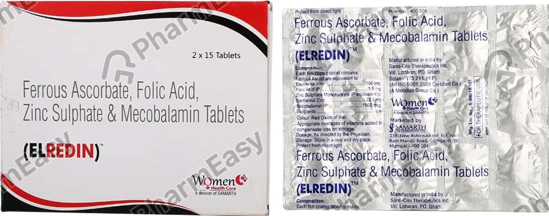 Buy Elredin Strip Of 15 Tablets Online at Flat 15% OFF | PharmEasy