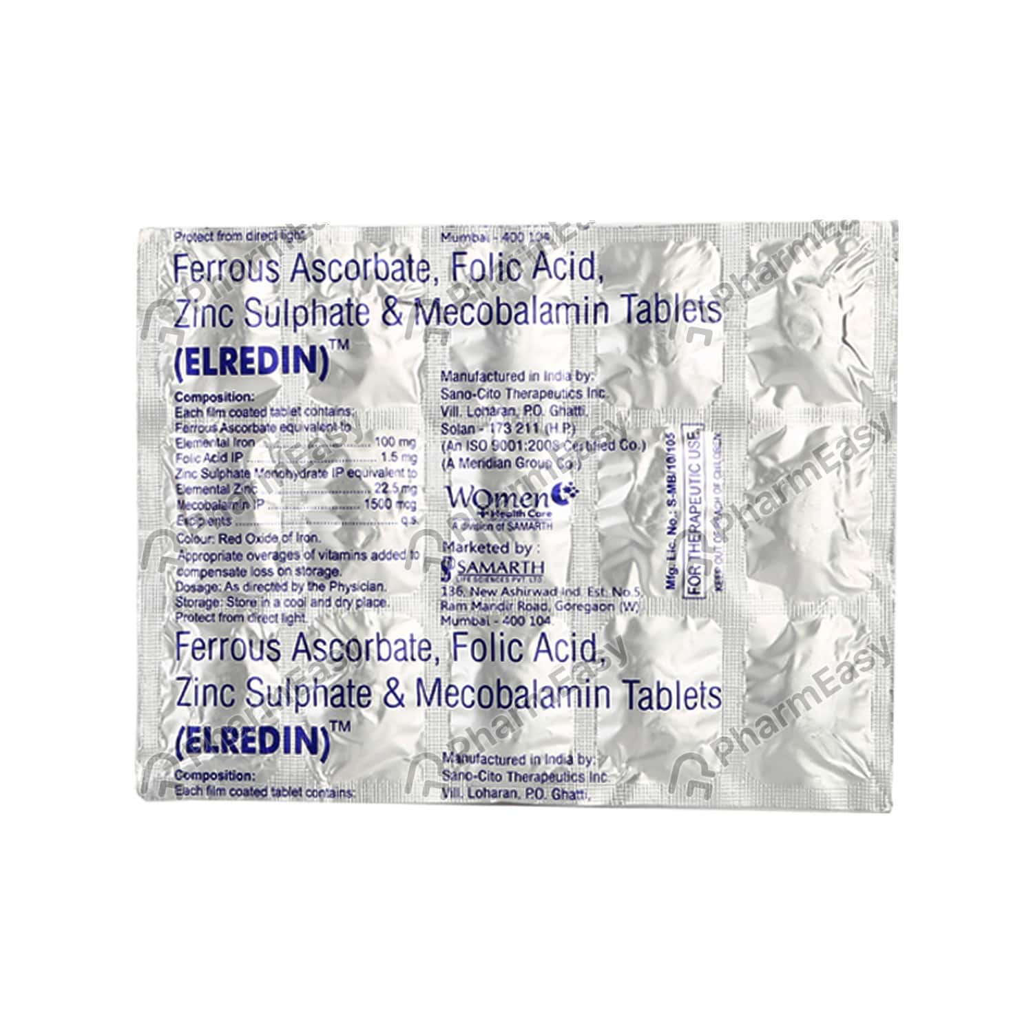 Buy Elredin Tablet (15) Online at Flat 18% OFF* | PharmEasy