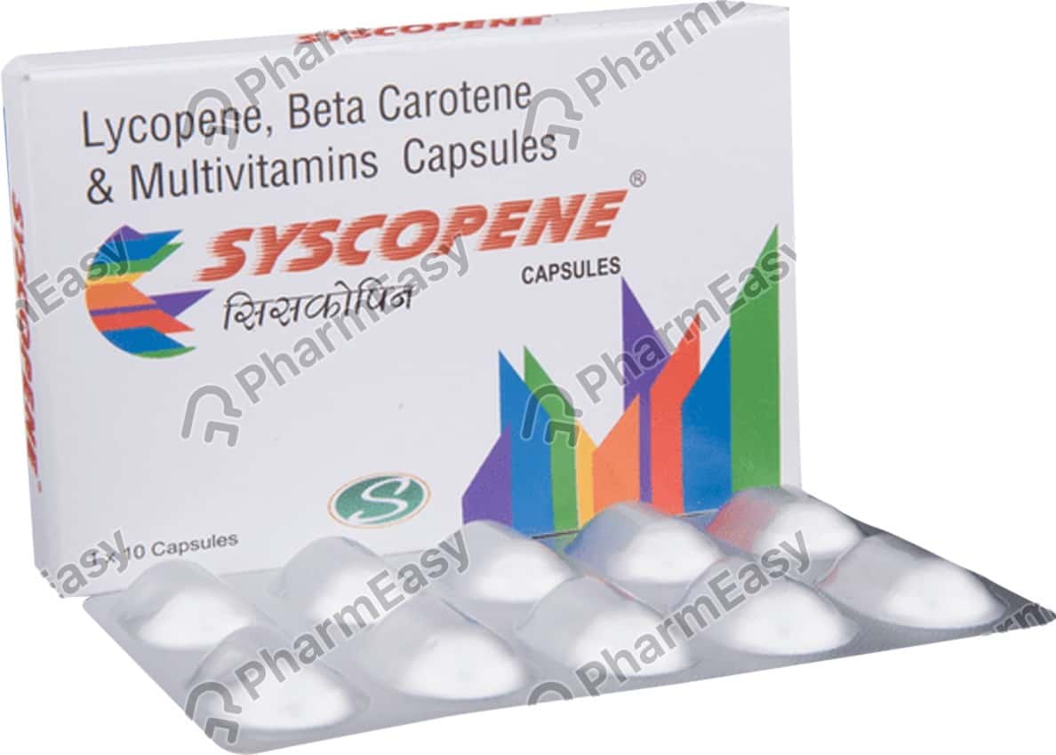 Buy Syscopene Strip Of 10 Capsules Online at Flat 15% OFF | PharmEasy