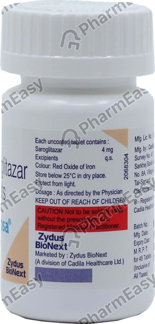 Bilypsa 4 MG Tablet (45): Uses, Side Effects, Price & Dosage | PharmEasy