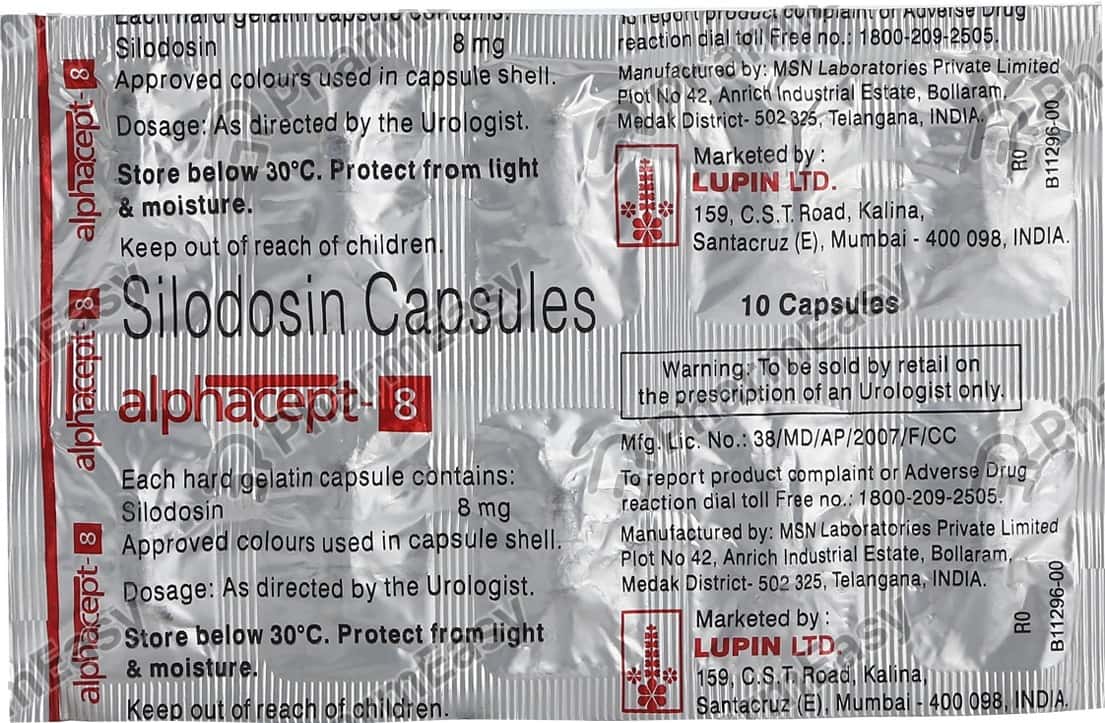 Alphacept 8 MG Capsule (10): Uses, Side Effects, Price & Dosage | PharmEasy