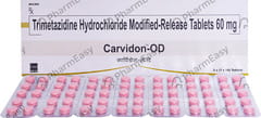 Carvidon Od 60 MG Tablet (10): Uses, Side Effects, Price & Dosage ...