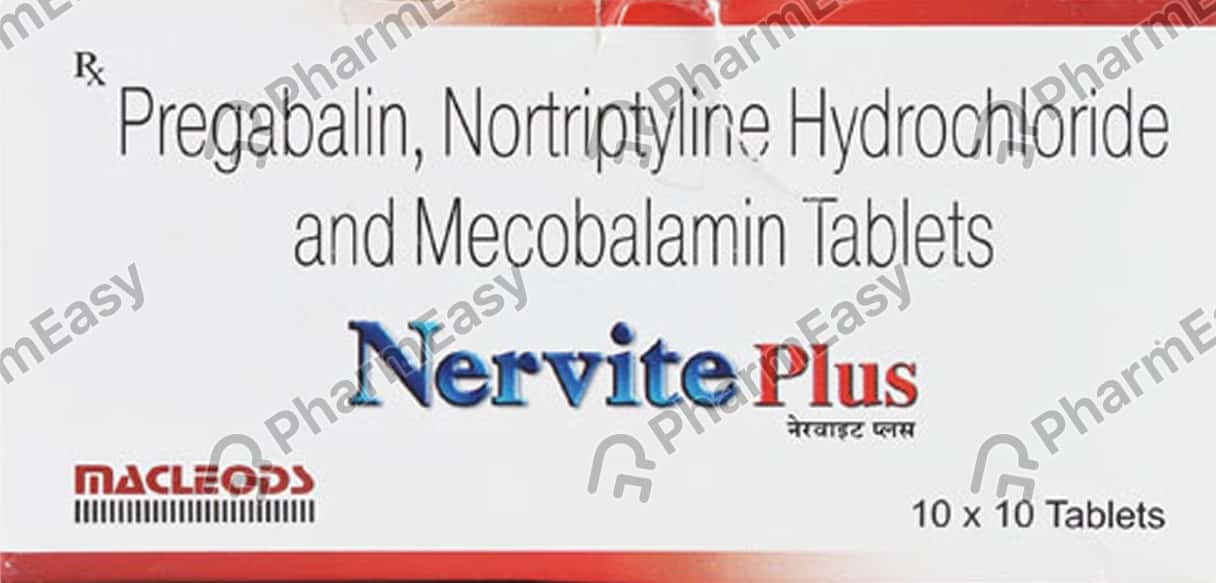 Nervite Plus Tablet: Uses, Side-effects, Price, Dosage & More Info ...