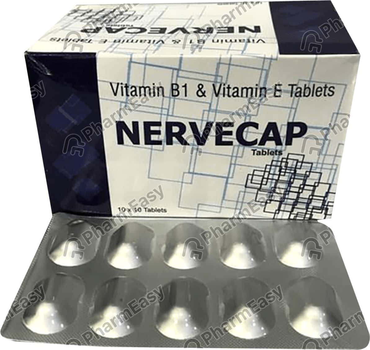 Buy Nervecap B Strip Of 10 Capsules Online at Flat 15% OFF | PharmEasy