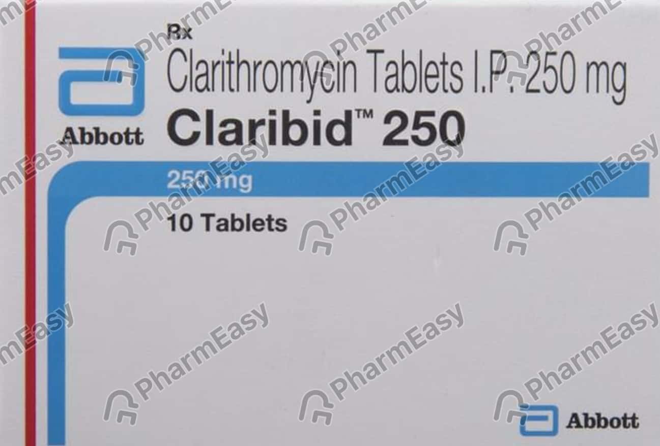 Claribid 250 Tablet: Uses, Side-effects, Price, Dosage & More Info ...