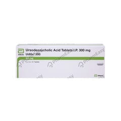 Udiliv 300 MG Tablet (15) - Uses, Side Effects, Dosage, Composition ...