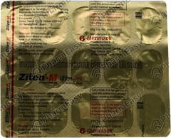 Ziten M 20/1000mg Strip Of 15 Tablets: Uses, Side Effects, Price ...