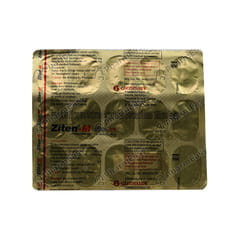 Ziten M 20/1000mg Tab 15'S - Uses, Side Effects, Dosage, Composition ...