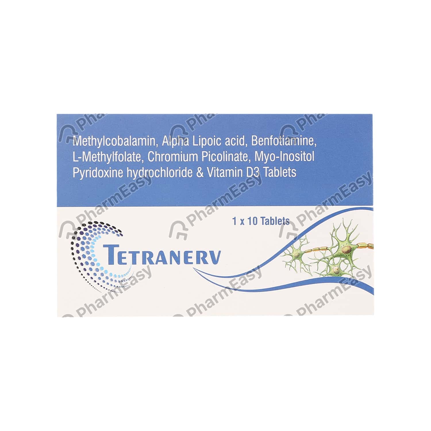 Buy Tetranerv Tab 10'S Online at Flat 18% OFF* | PharmEasy