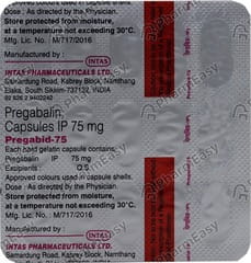 Pregabid 75 Capsule: Uses, Side-effects, Price, Dosage & More Info ...