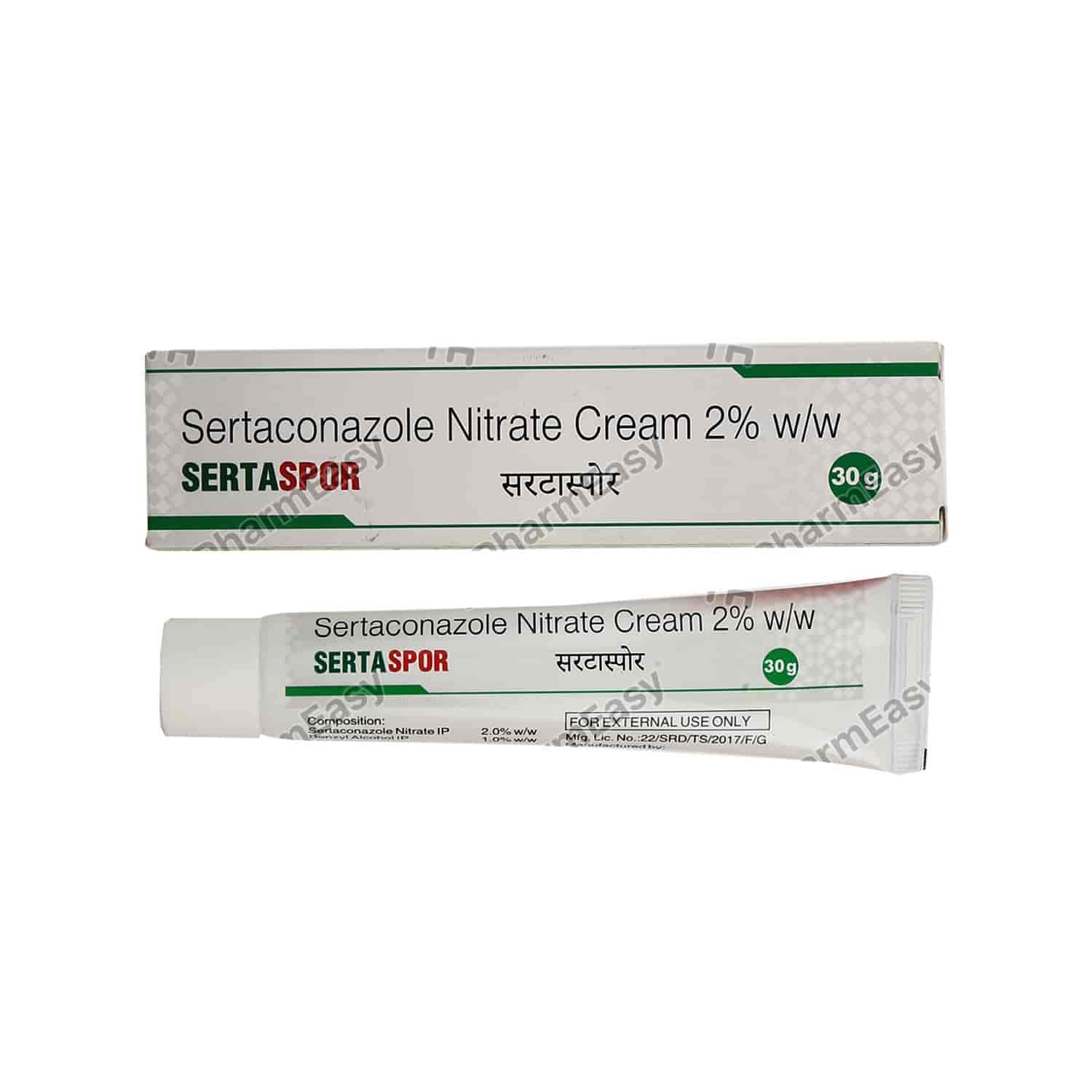 Buy Sertaspor 2% Cream 30gm Online at Flat 18% OFF* | PharmEasy