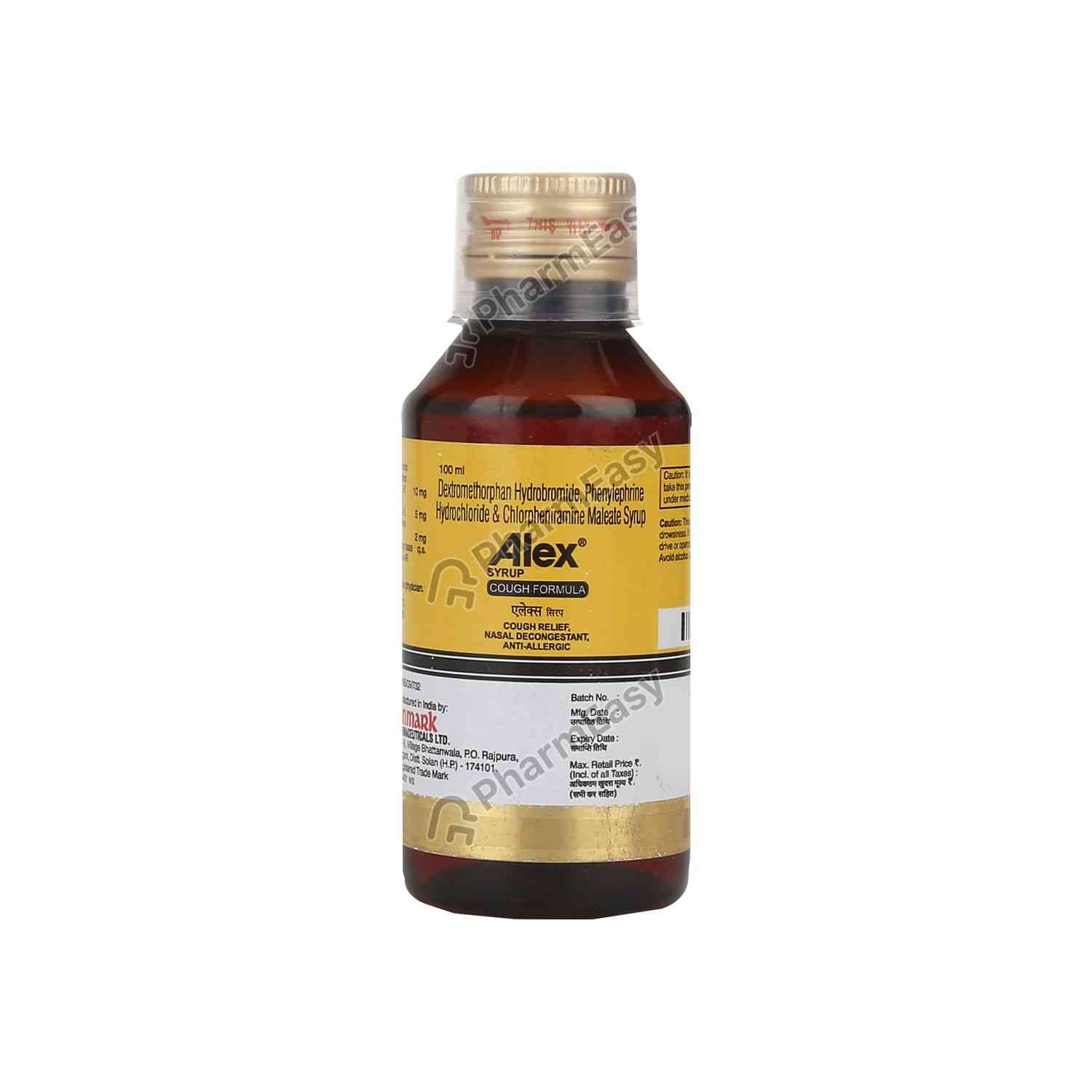 Buy Alex Bottle Of 100ml Syrup Online at Flat 18% OFF* | PharmEasy